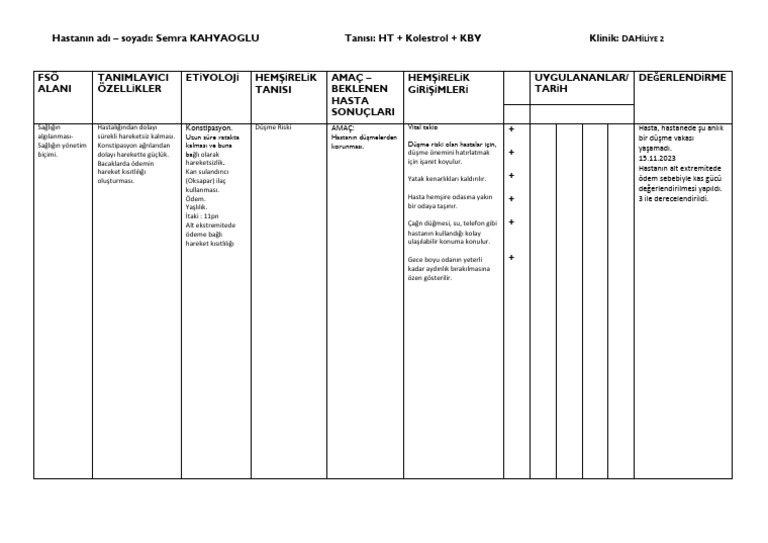 MC Bakim Plani 1 | PDF