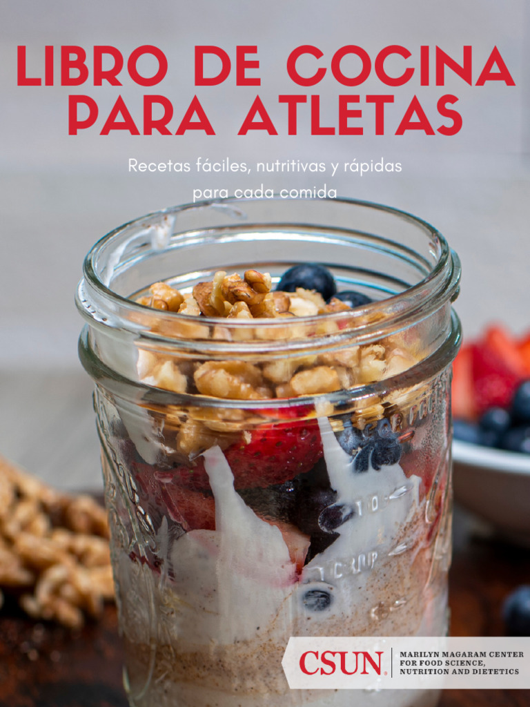 (Spanish) Athlete's Cookbook | PDF | Alimentos | ensalada