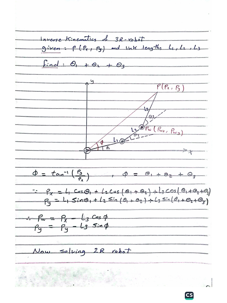 Section 5 Inverse Kinematics | PDF