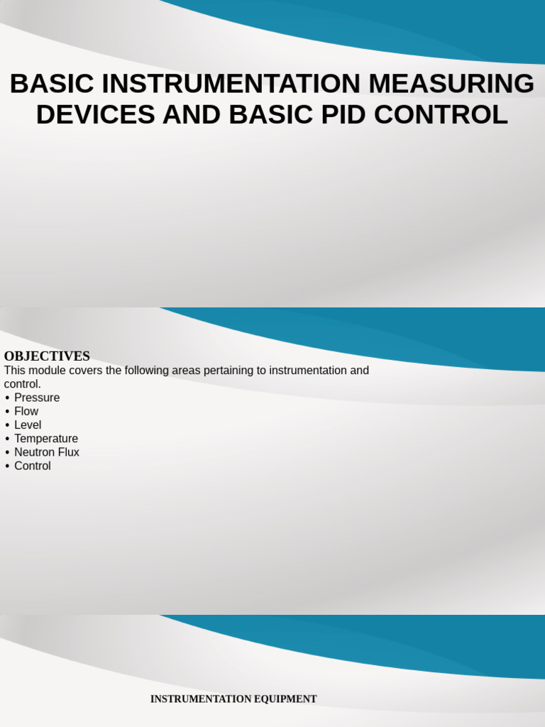 Basic Instrumentation Measuring Devices and Basic Pid Control | PDF ...