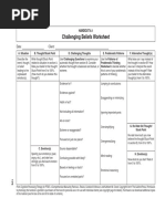 Stuck Point Help Sheet Therapists | PDF | Thought | Psychological Trauma