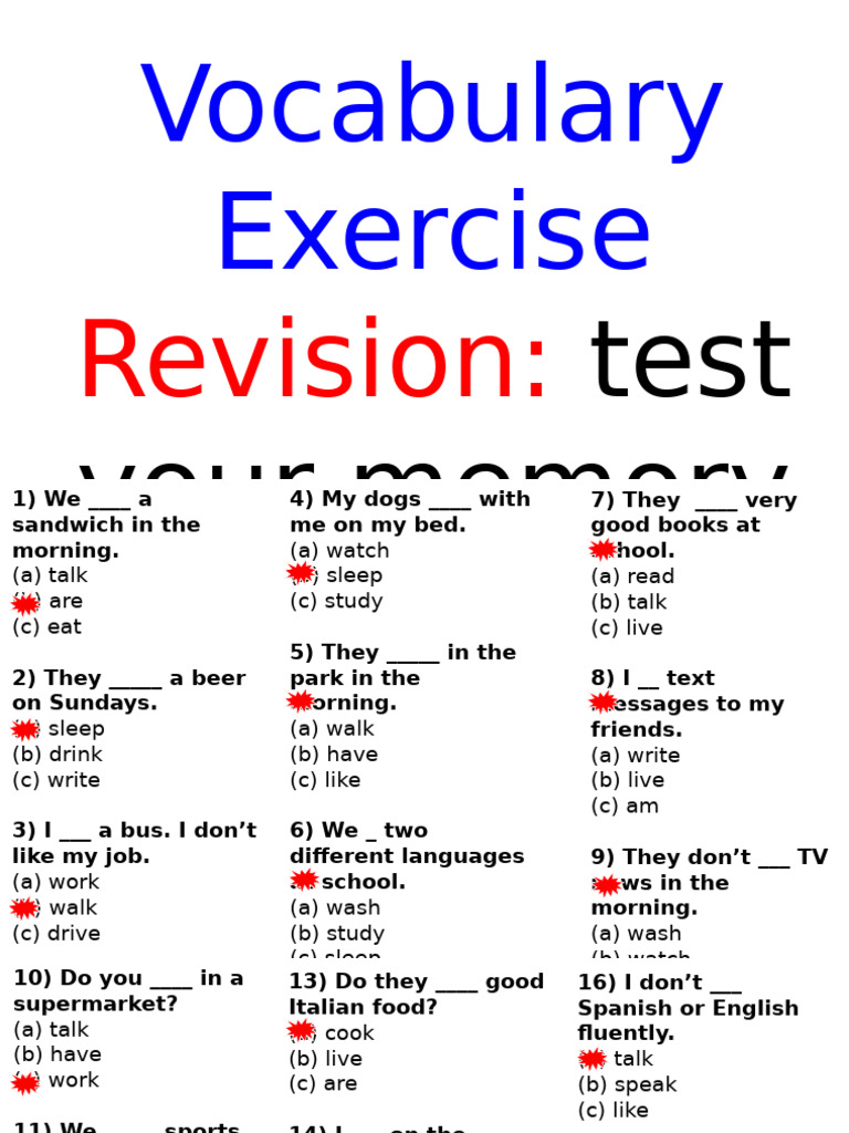 01 Basic Verbs 2 Pdf Linguistics