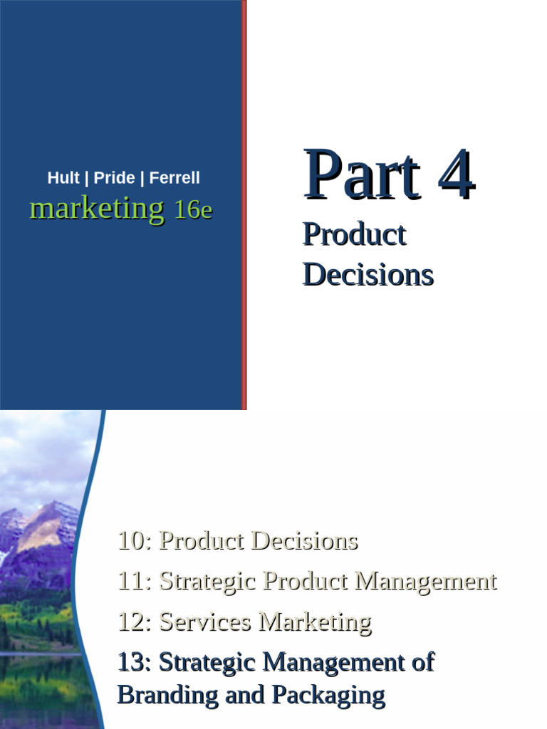 Chapter13_prem_ | PDF | Brand | Packaging And Labeling