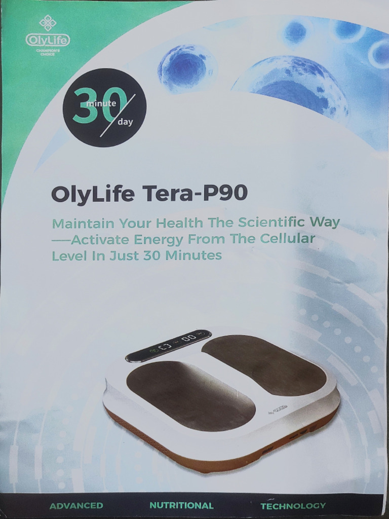 Brochure Olylife Tera P90 | PDF