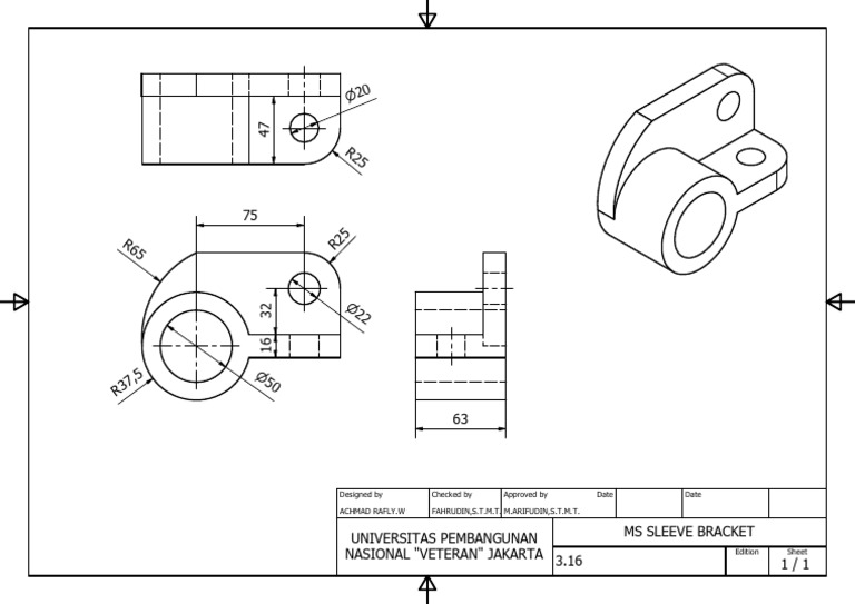 MS Sleeve Bracket Specifications | PDF