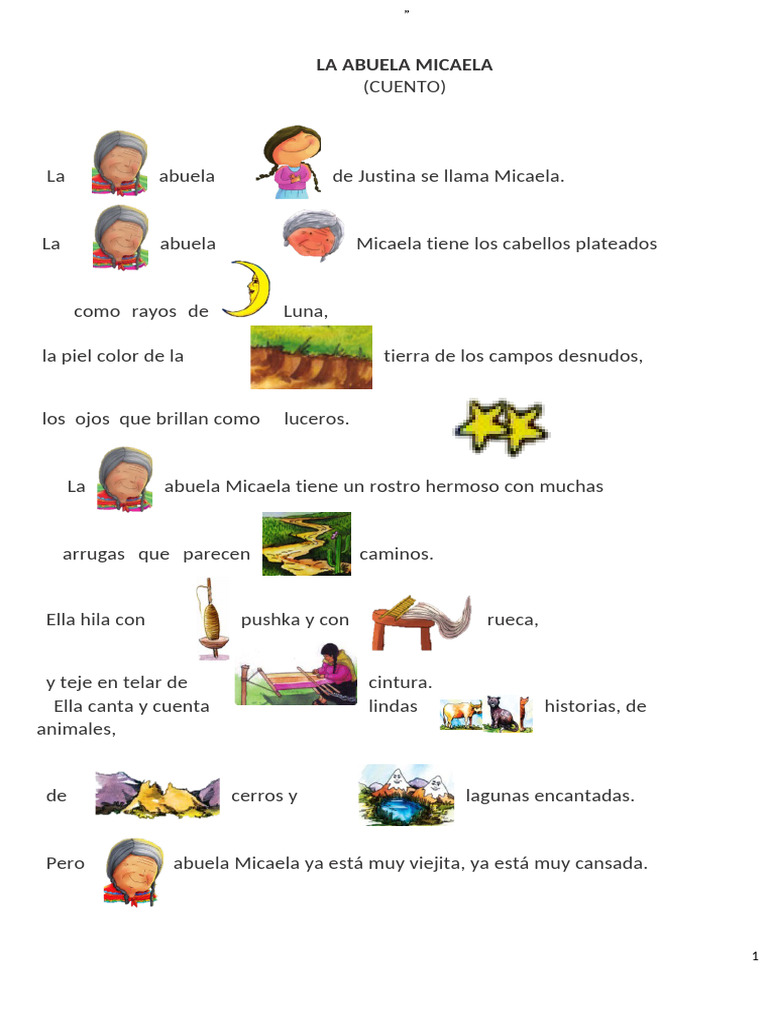 La Abuela Micaela-1 | PDF