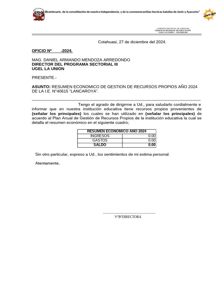 CAJA CHICA 2025 | PDF