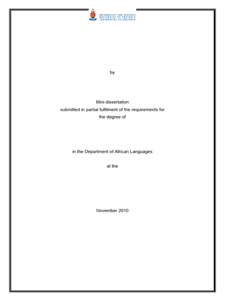 Dissertation | PDF | Word | Learning