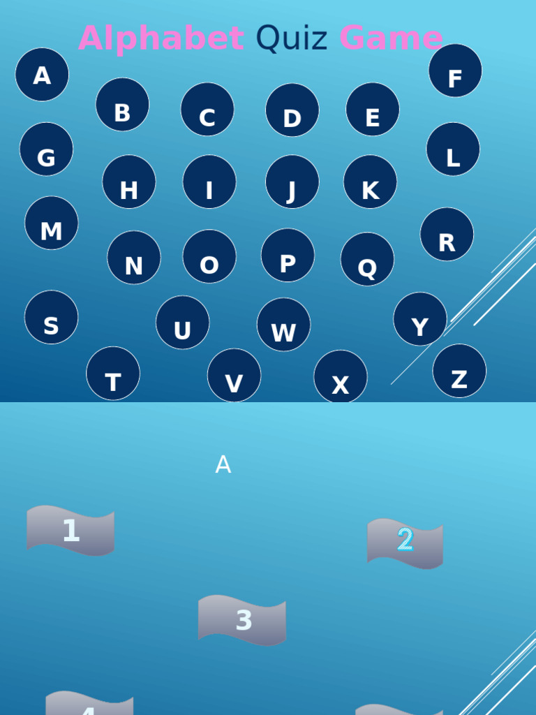 Alphabet Quiz Game Extended J To Z | PDF | Security Hacker | Laughter