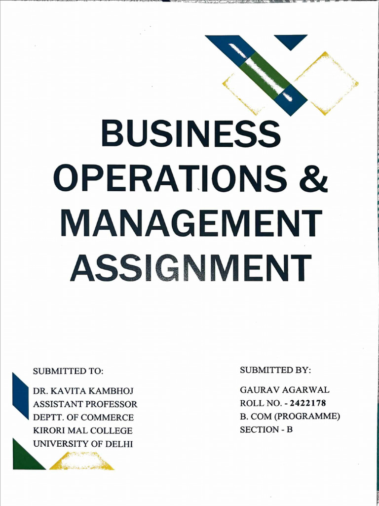 Bom Assignment | PDF