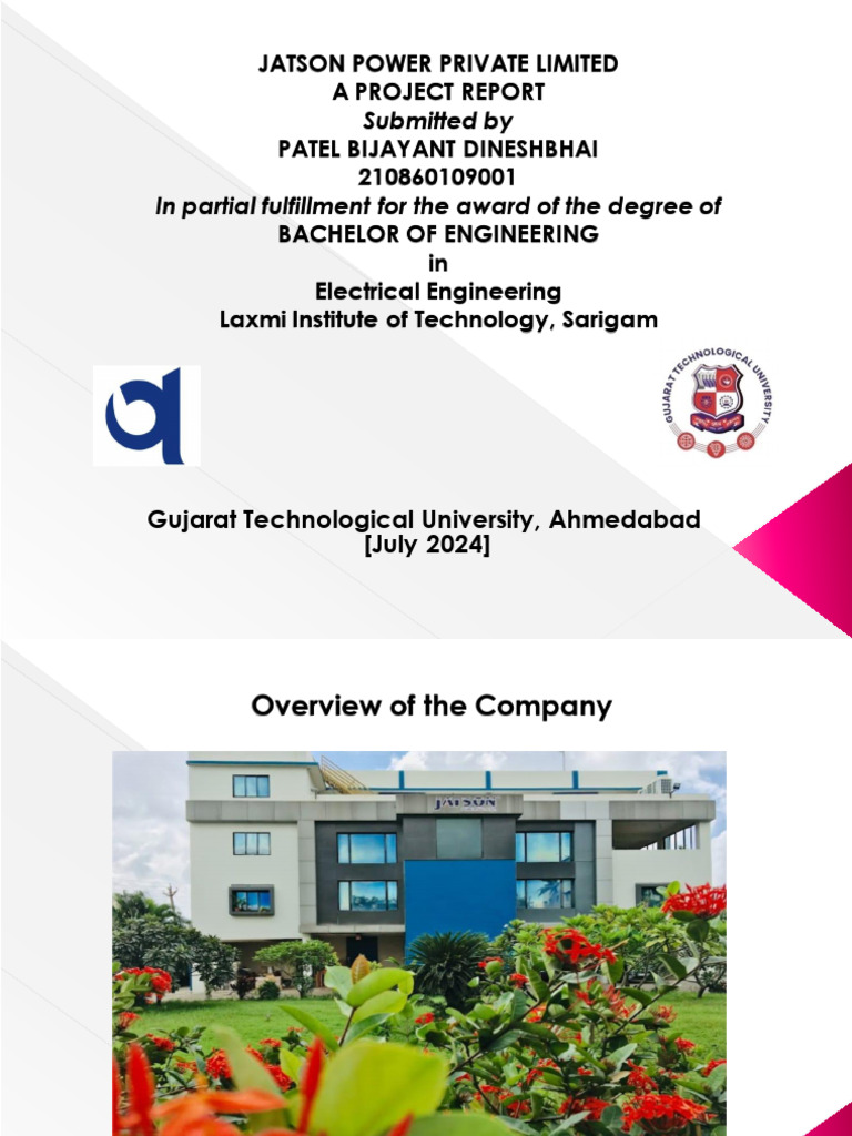 Jatson Power Private Limited | PDF | Switch | Electrical Equipment