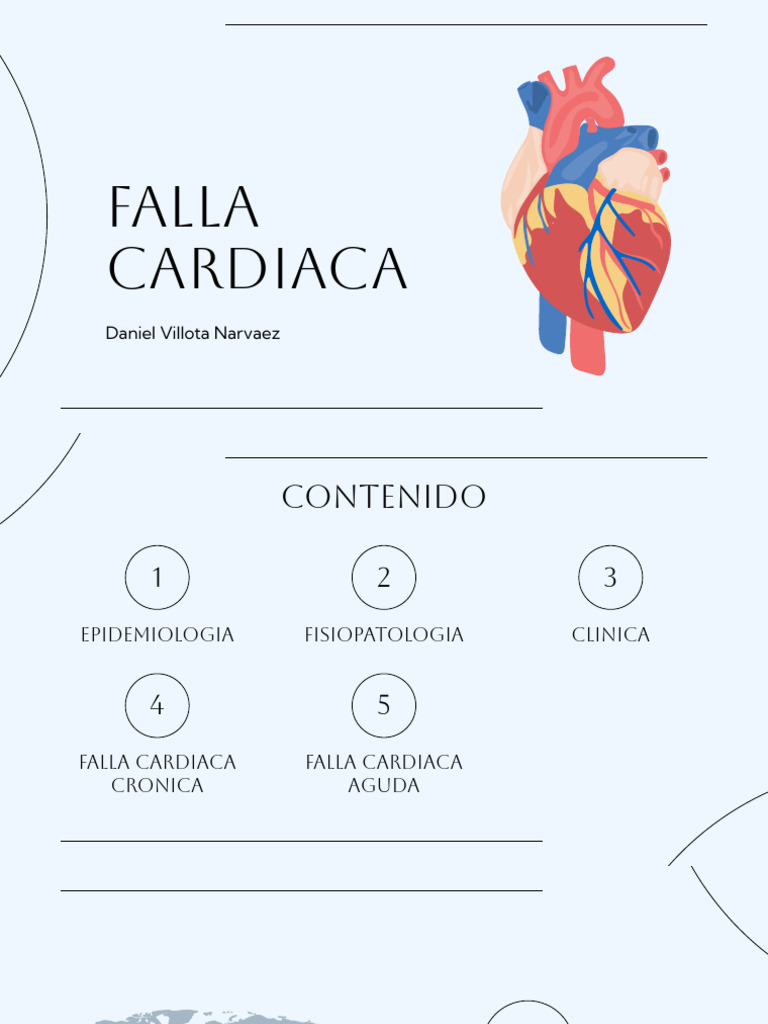 Epidemiología y Manejo de la Falla Cardíaca | PDF | Phases Of Clinical ...