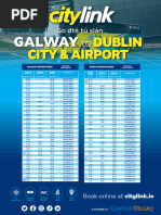 100X Bus Timetable: Dublin-Drogheda-Dundalk | PDF | Dublin | Bus Transport