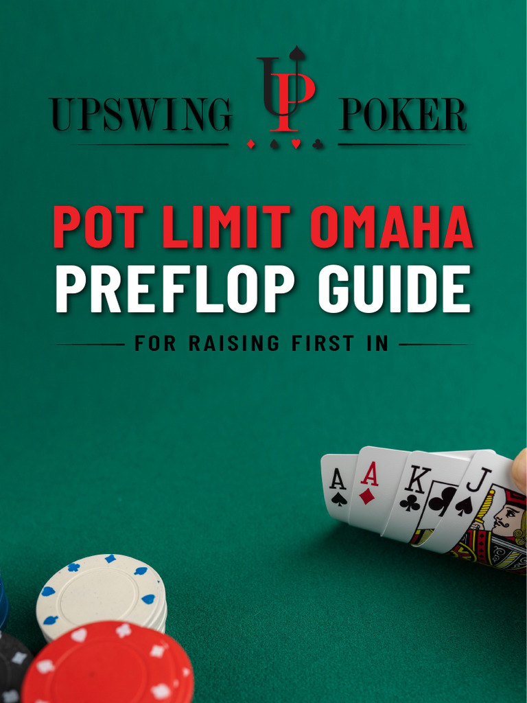 PLO Preflop Guide | PDF | Betting In Poker | Gambling Games