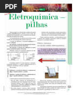 Estrutura Da Pilha de Daniell | PDF | Eletroquímica | Eletrodo