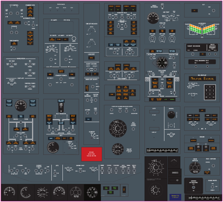 B737-783 Cockpit Controls Guide | PDF