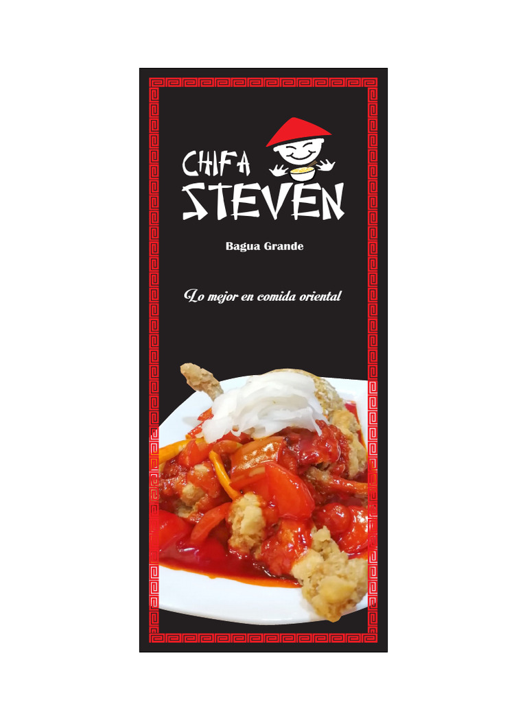 Carta Chifa Steven | PDF | Cocina occidental | Cocina