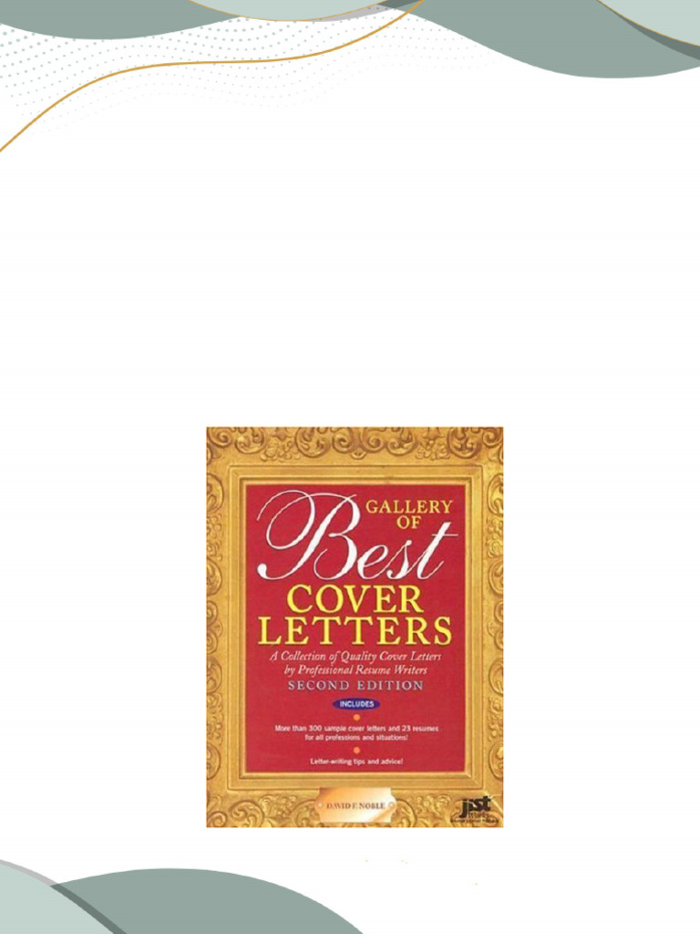 Instant Access To Gallery of Best Cover Letters 2nd Edition David F ...