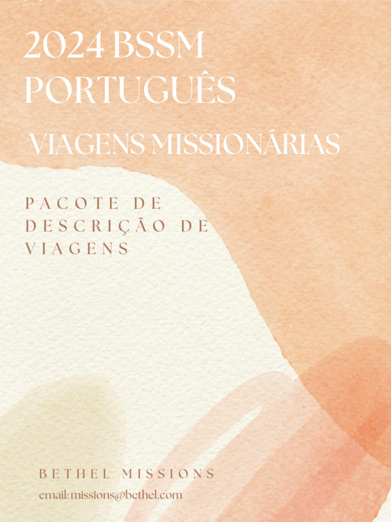 BSSM Portuguese Missions - Trip Description Packet 2024 (2) | PDF ...
