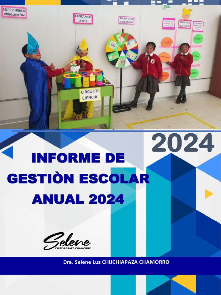 Informe de Gestion Anual Selene | PDF | Maestros | Evaluación