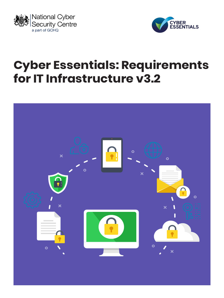 Cyber Essentials - Requirements For IT Infrastructure v3.2 | PDF | Malware | Cloud Computing