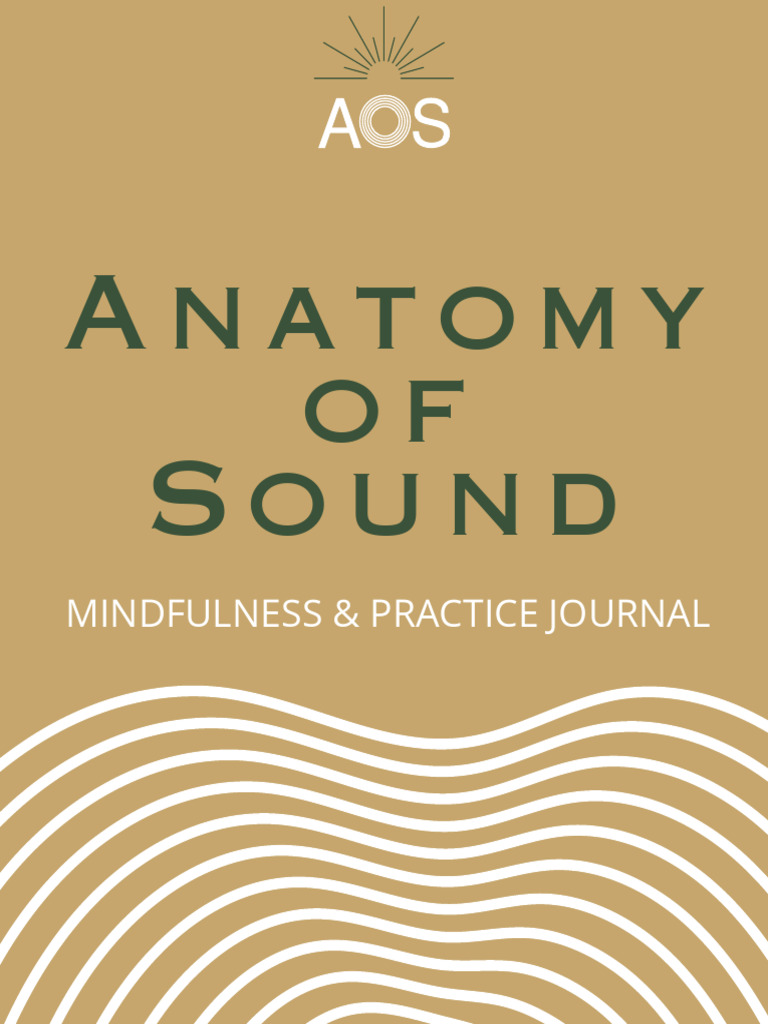 Anatomy of Sound Journal (1) | PDF