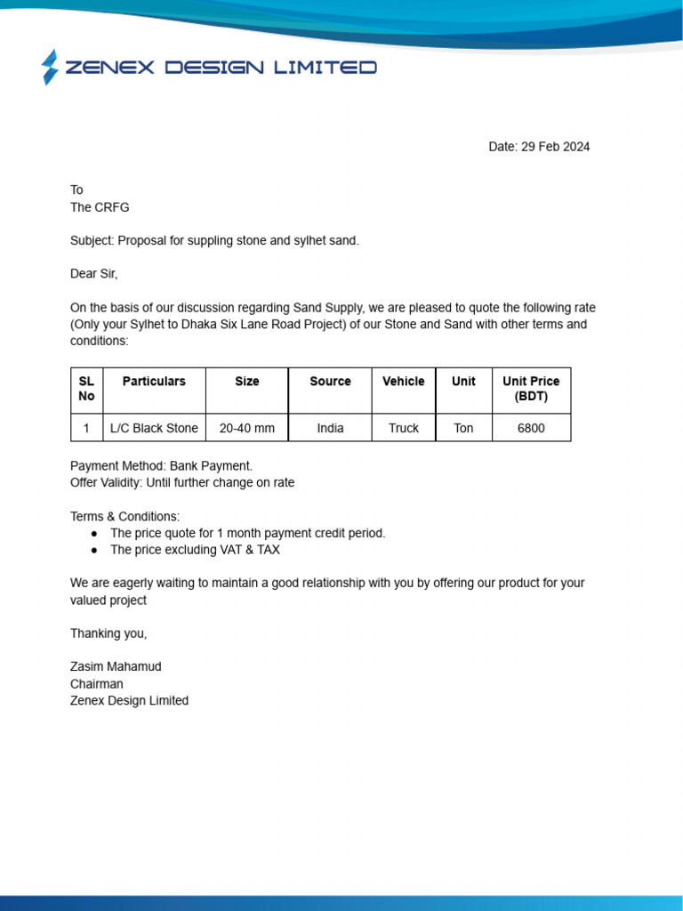 20-40 Zenex Quation CREC | PDF