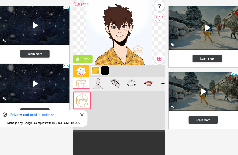 (BAYDEWS' Avatar Maker!!) V2 Picrew 2 | PDF