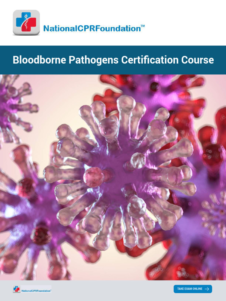 Bloodborne Pathogens National CPR Foundation | PDF | Personal ...