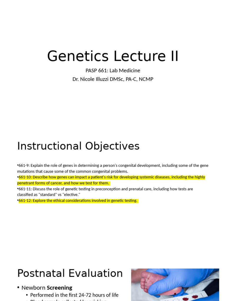 Genetics Lecture 2_2023_Student Version | PDF | Oncogene | Tumor ...