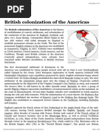 Life in British North America: 1850-1864 | PDF