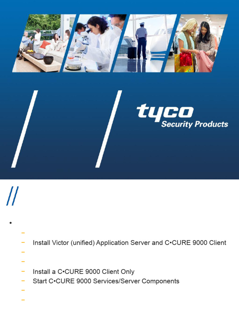 Technical Training CCURE 9000 - Chapter 2 Installation | PDF | Internet ...