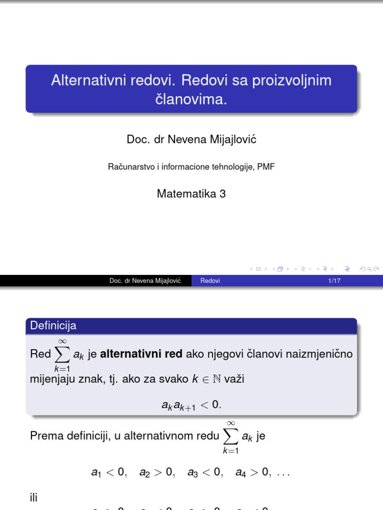 Predavanje 6 D Smjer | PDF