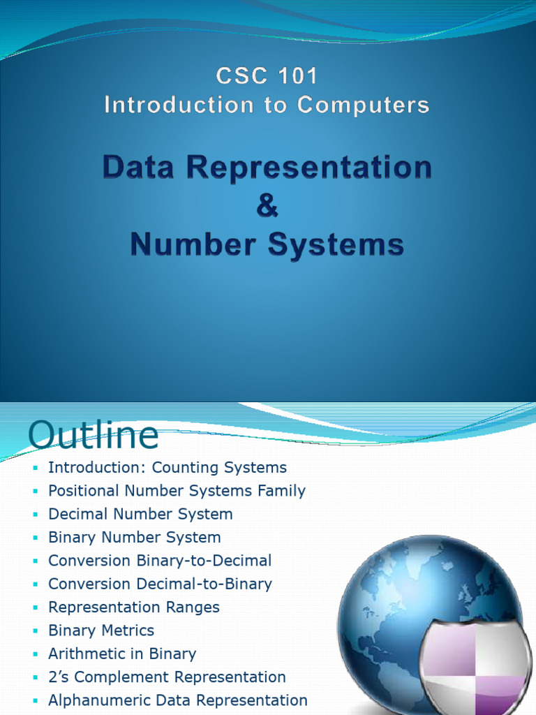 Topic 7 - Data Representation Number Systems | PDF | Numbers | Mathematics