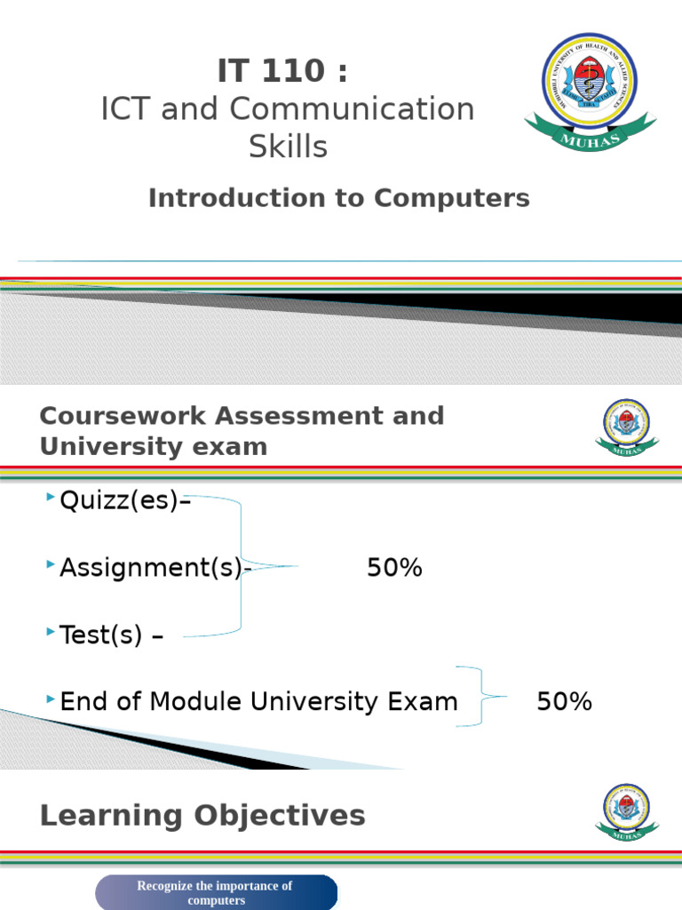 Intro to ICT & Computer Skills | PDF | Computer Data Storage | Byte