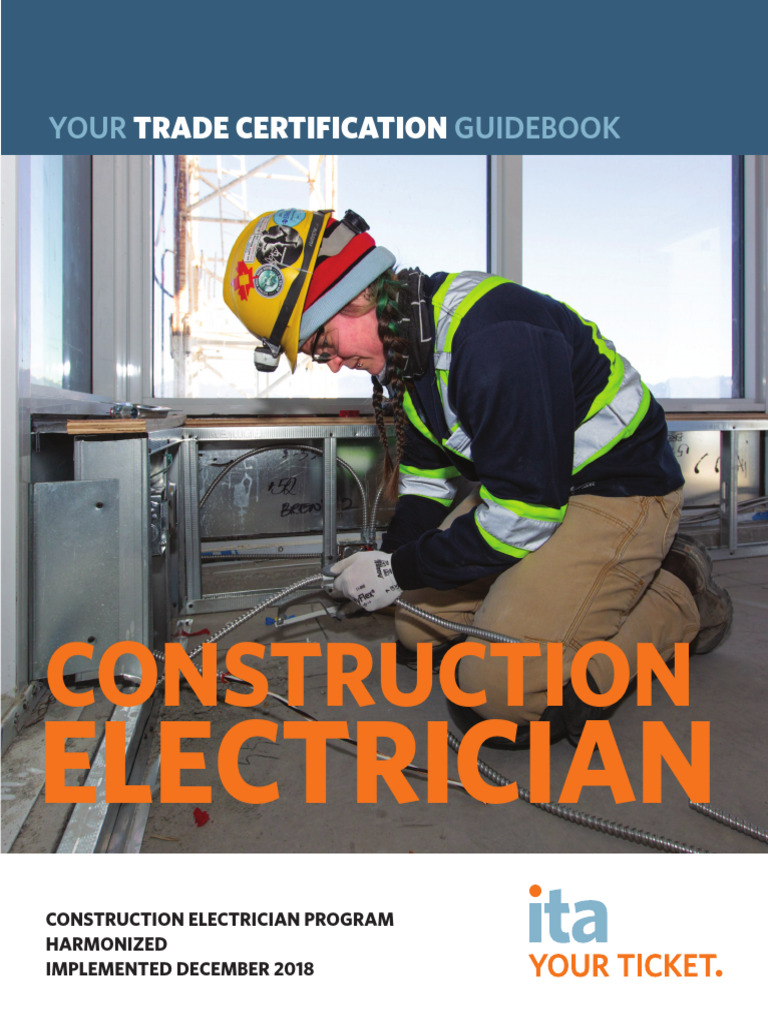 ITA Trade GuideBook Construction Electrician | PDF | Electrician ...