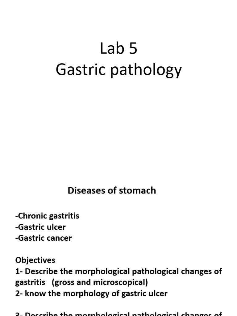 Gastric Pathology Lab | PDF