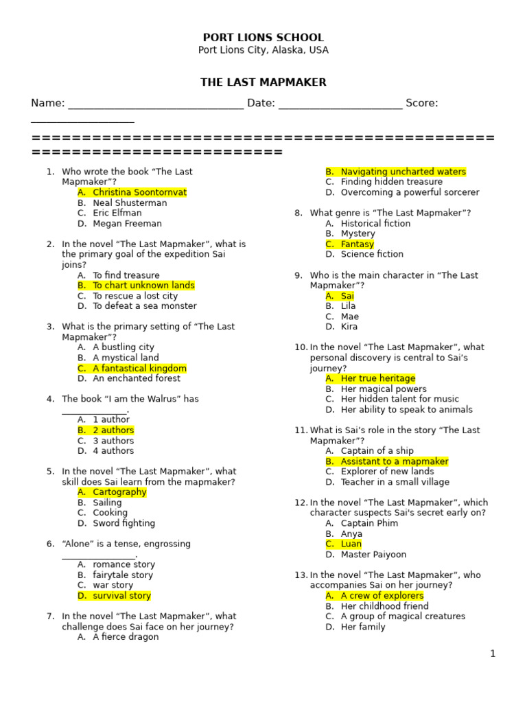 The Last Mapmaker | PDF | Cartography | Novels