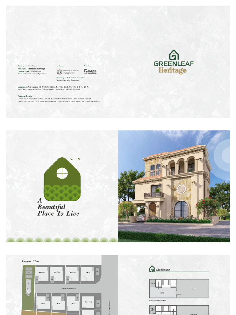 Vraj Greenleaf Heritage Phase 1 Brochure | PDF