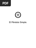 Péndulo Simple. Fórmulas, Leyes, Aplicaciones y Ejercicios | PDF ...