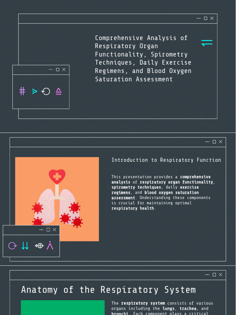 Slidesgo Comprehensive Analysis of Respiratory Organ Functionality ...