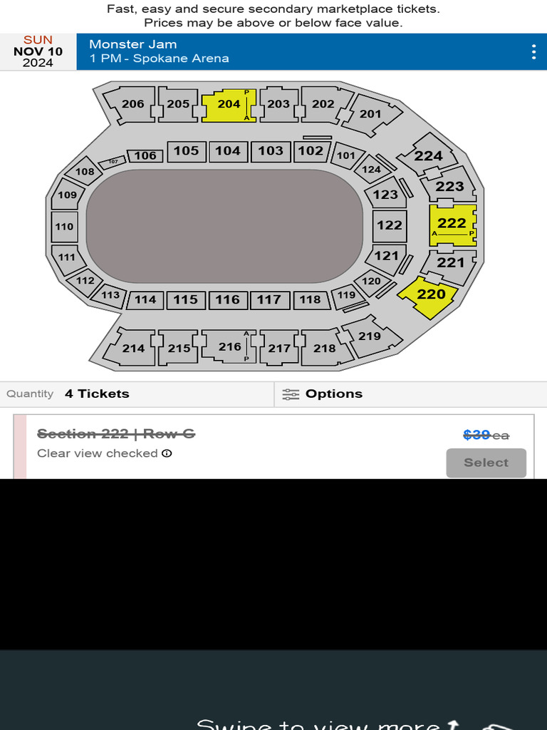 Monster Jam Spokane Arena | PDF