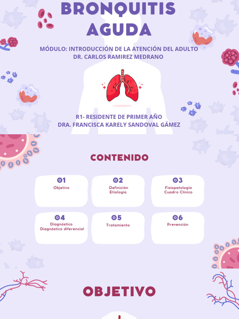 Bronquitis Aguda | PDF | Bronquitis | Tos