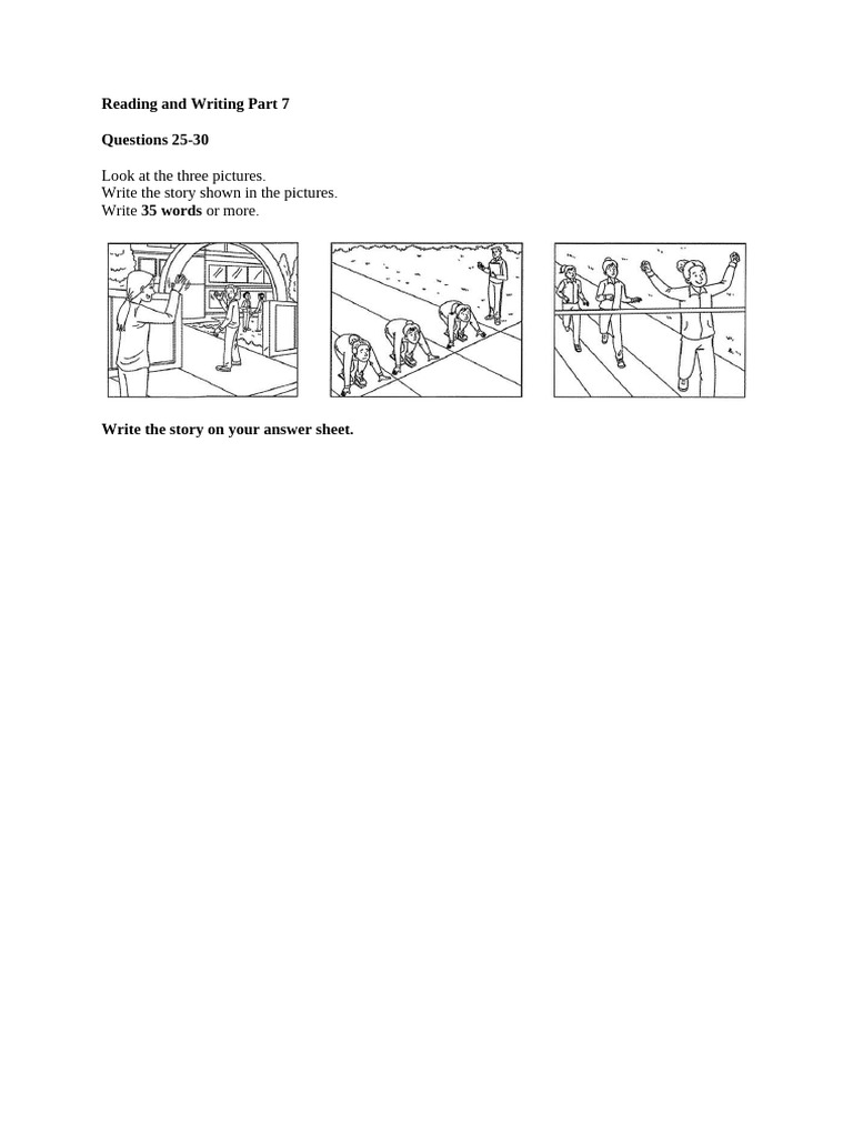 K - PART 7 – Story with Pictures - II | PDF