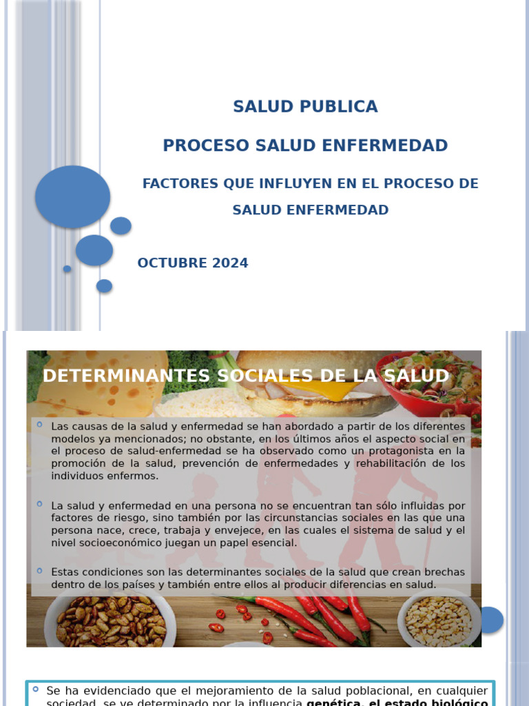 Proceso salud-enfermedad | PDF | Comportamiento | Salud pública
