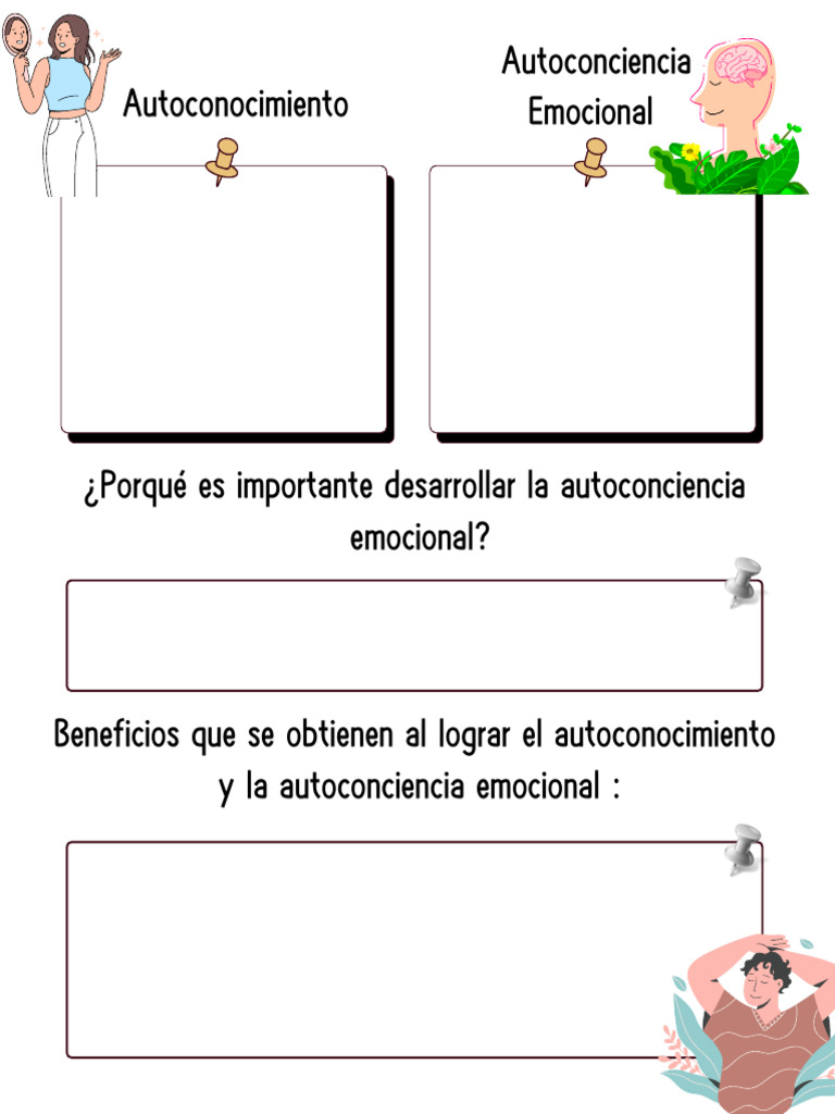 Actividad AUTOCONOCIMIENTO TUTORIA grado 3 | PDF