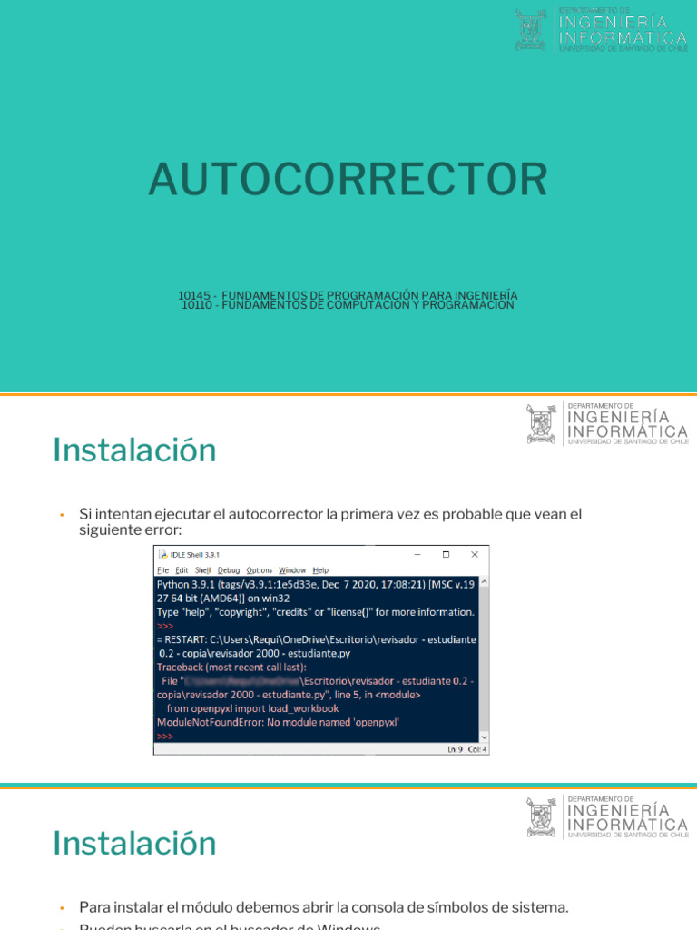 [FPI - FCyP] 00 - Autograder Guía 00 (Tutorial) | PDF | Archivo de computadora | Interfaz de ...