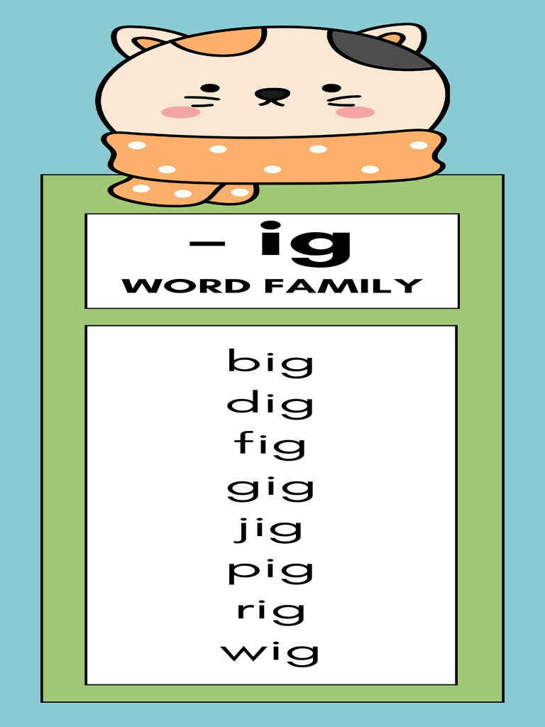 Colorful Christmas Word Families Bookmarks.pdf | PDF