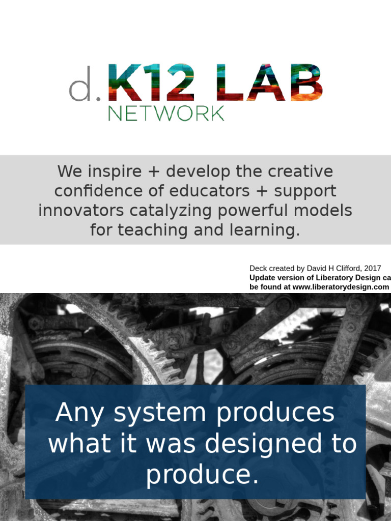 K12 Lab Liberatory Design Deck MASTER | PDF | Identity (Social Science) | Liberal Arts Education
