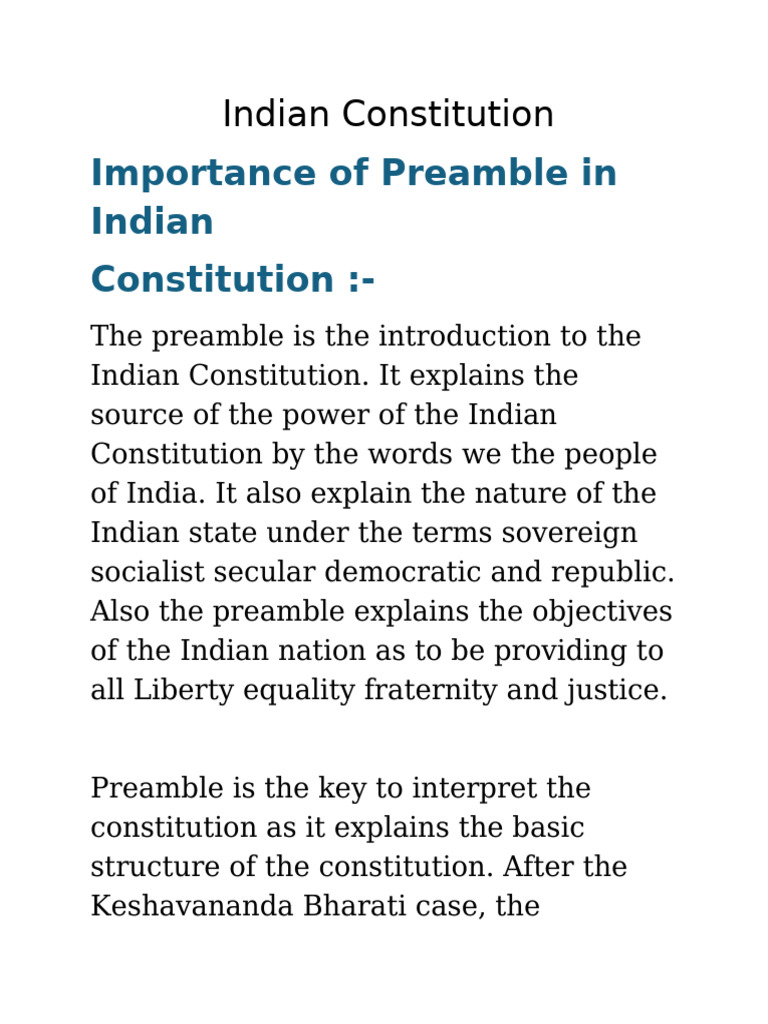 Indian Constitution (Political Science) | PDF | Justice | Crime & Violence